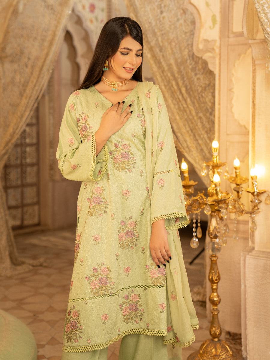 Karandi-FFDW-B3-FA-05-Embroidered-Karandi-3pc – FEROZA OFFICIAL