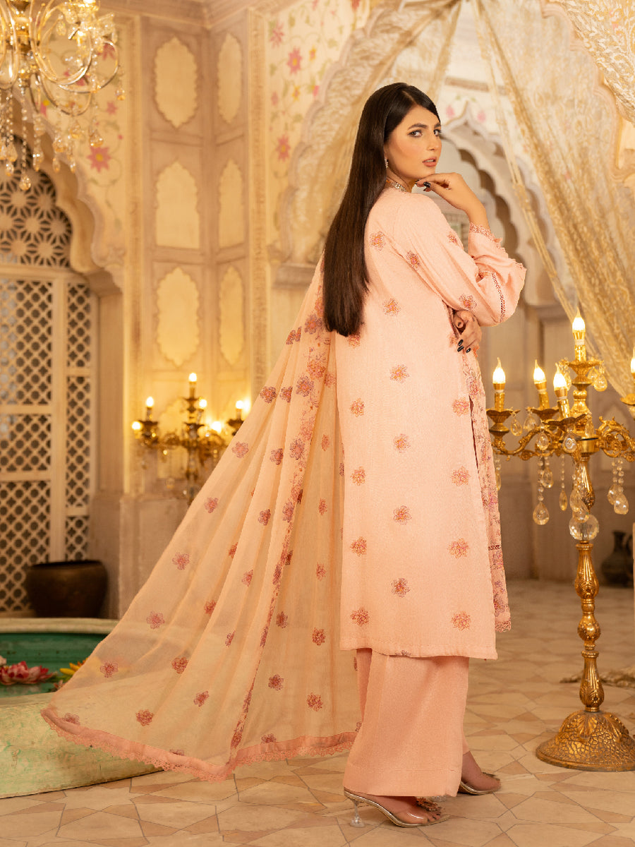 Karandi-FFDW-B3-FA-09-Embroidered-Karandi-3pc – FEROZA OFFICIAL